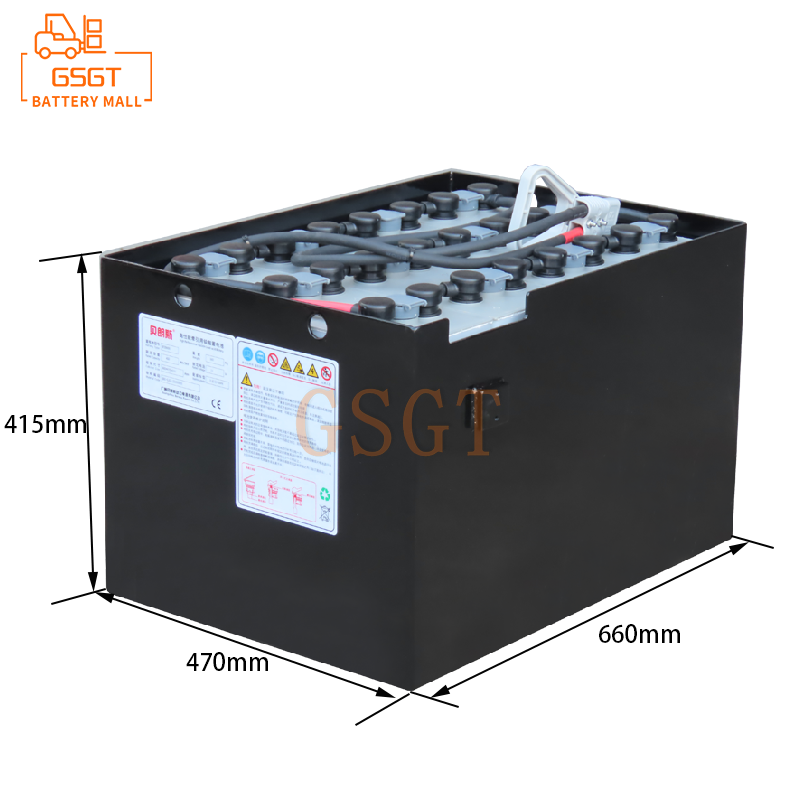 NICHIYU Forklift FB7 Lead-acid Battery 8PZB320 Parameters and price ...